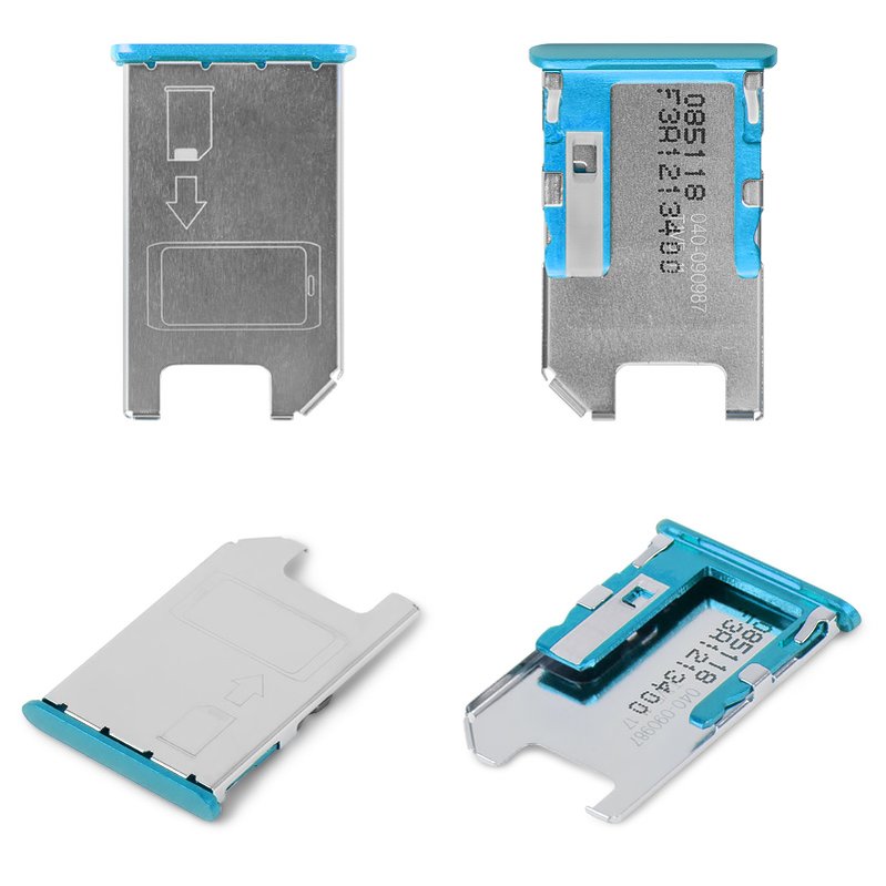 SIM Card Holder compatible with Nokia E7-00, (dark blue) - GsmServer