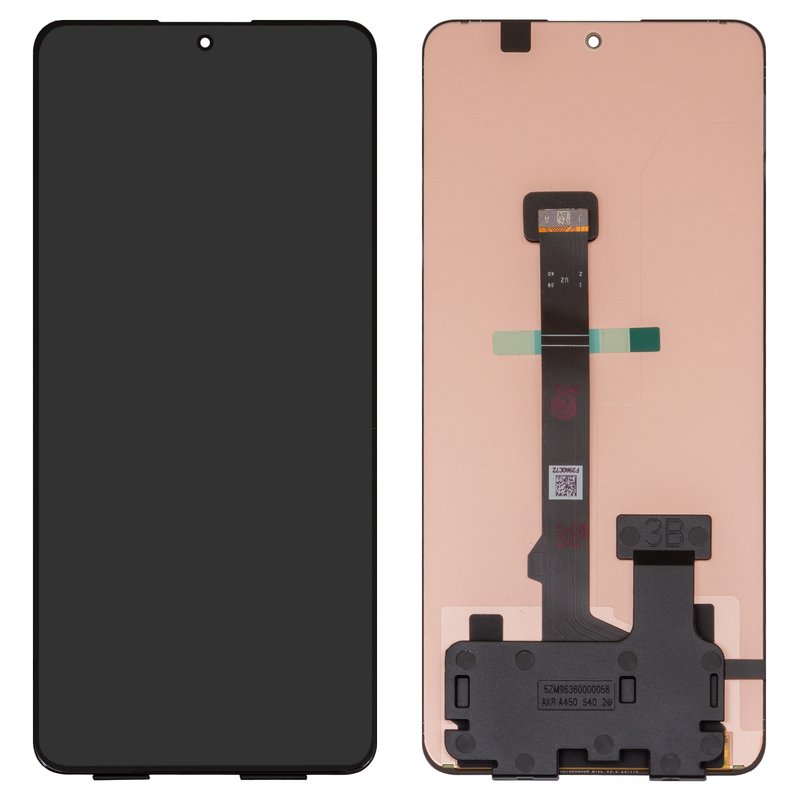 LCD compatible with Xiaomi Poco X6 Pro 5G, Redmi K70E, (black, without ...